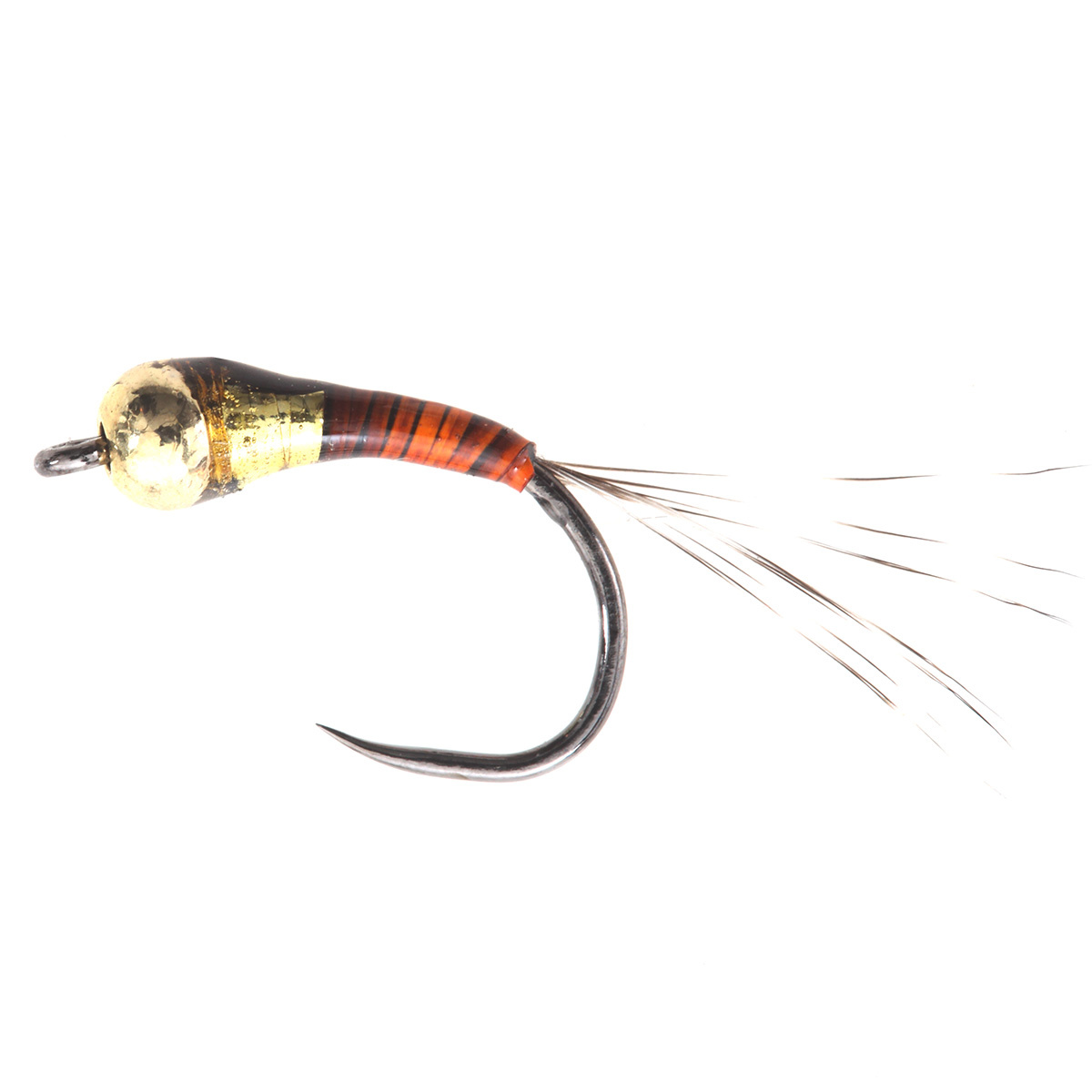 Perdigon Orange Quill and Gold #10BL | Fishing Flies \ Nymph \ Tungsten ...