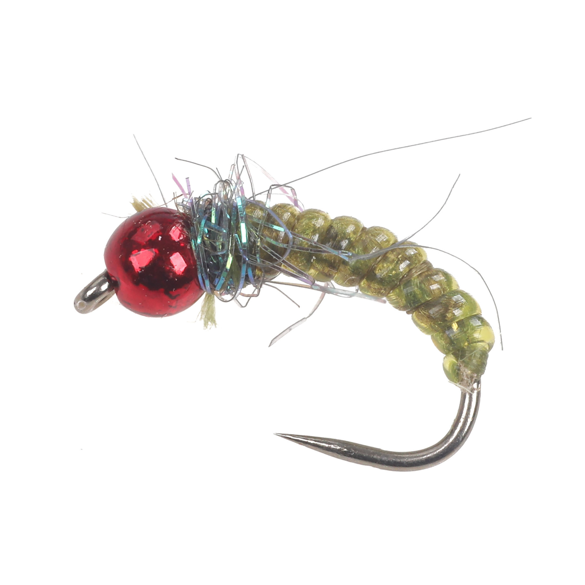 Red. T.B. Vintl Rib Nymph #16BL | Fishing Flies \ Nymph \ Tungsten Bead ...